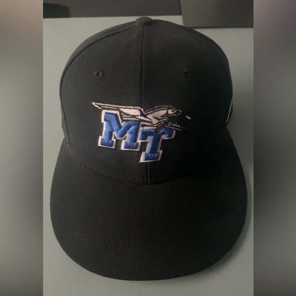 Accessories | Brand New Fitted Mtsu Black Edition Hat | Poshmark